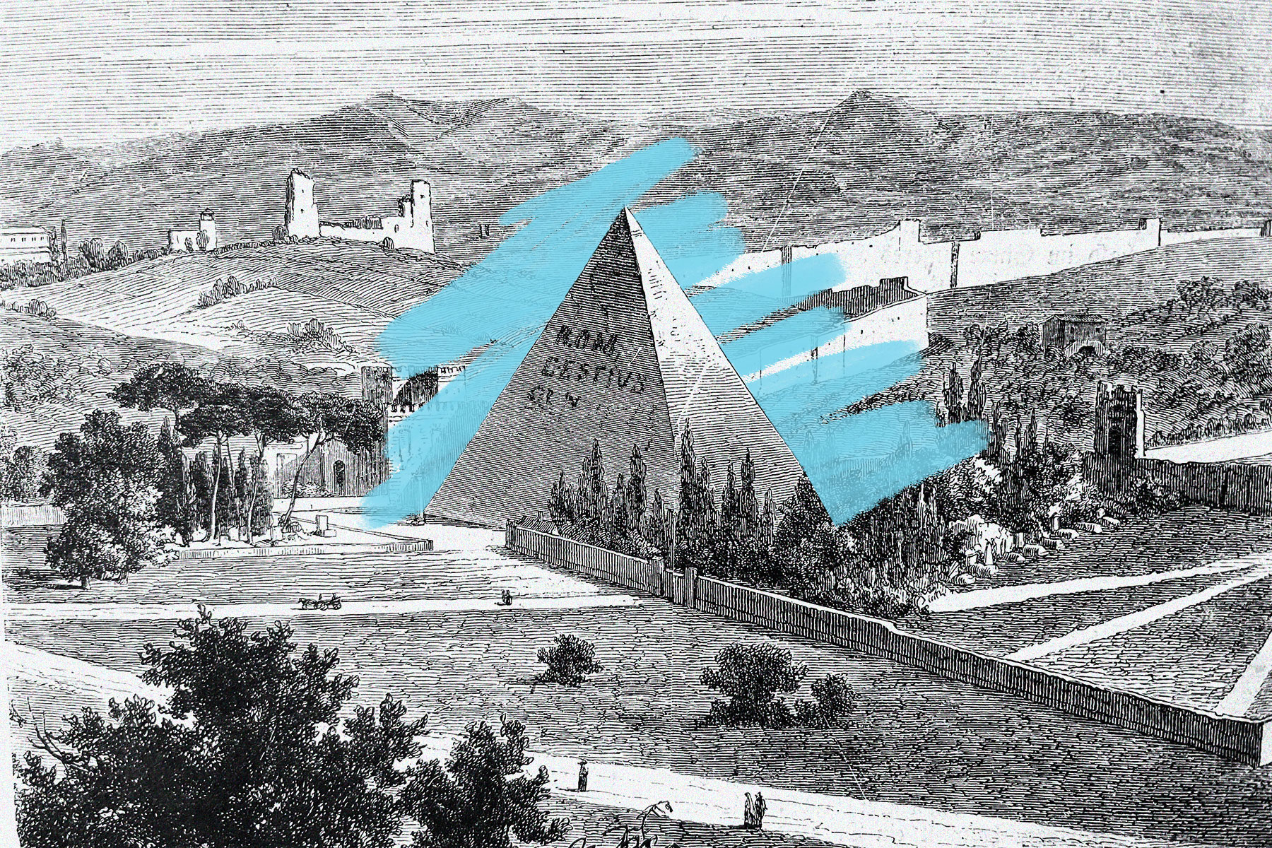 There’s an ancient pyramid in Rome. — History Facts