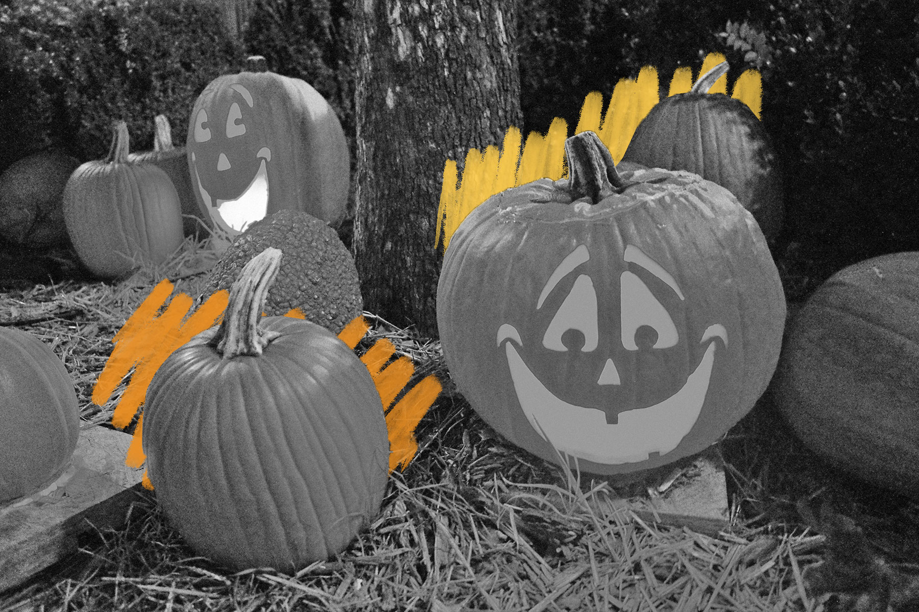 Jack-o’-lanterns come from an Irish legend. — History Facts