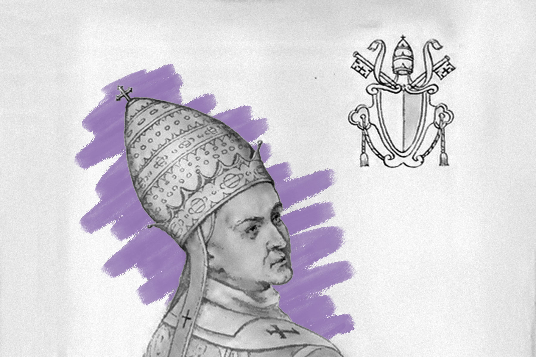 Benedict IX served as pope on three different occasions. — History Facts