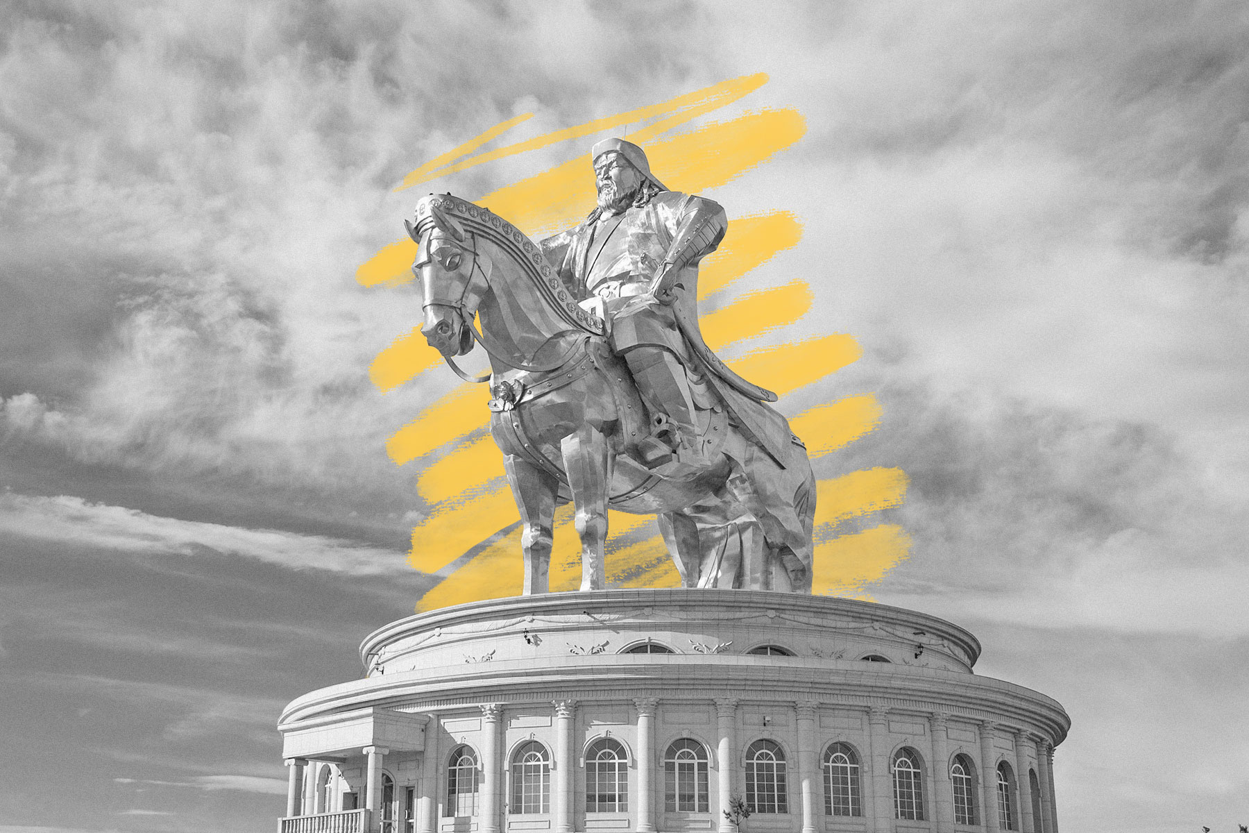 The Mongol Empire is the largest contiguous land empire in history ...