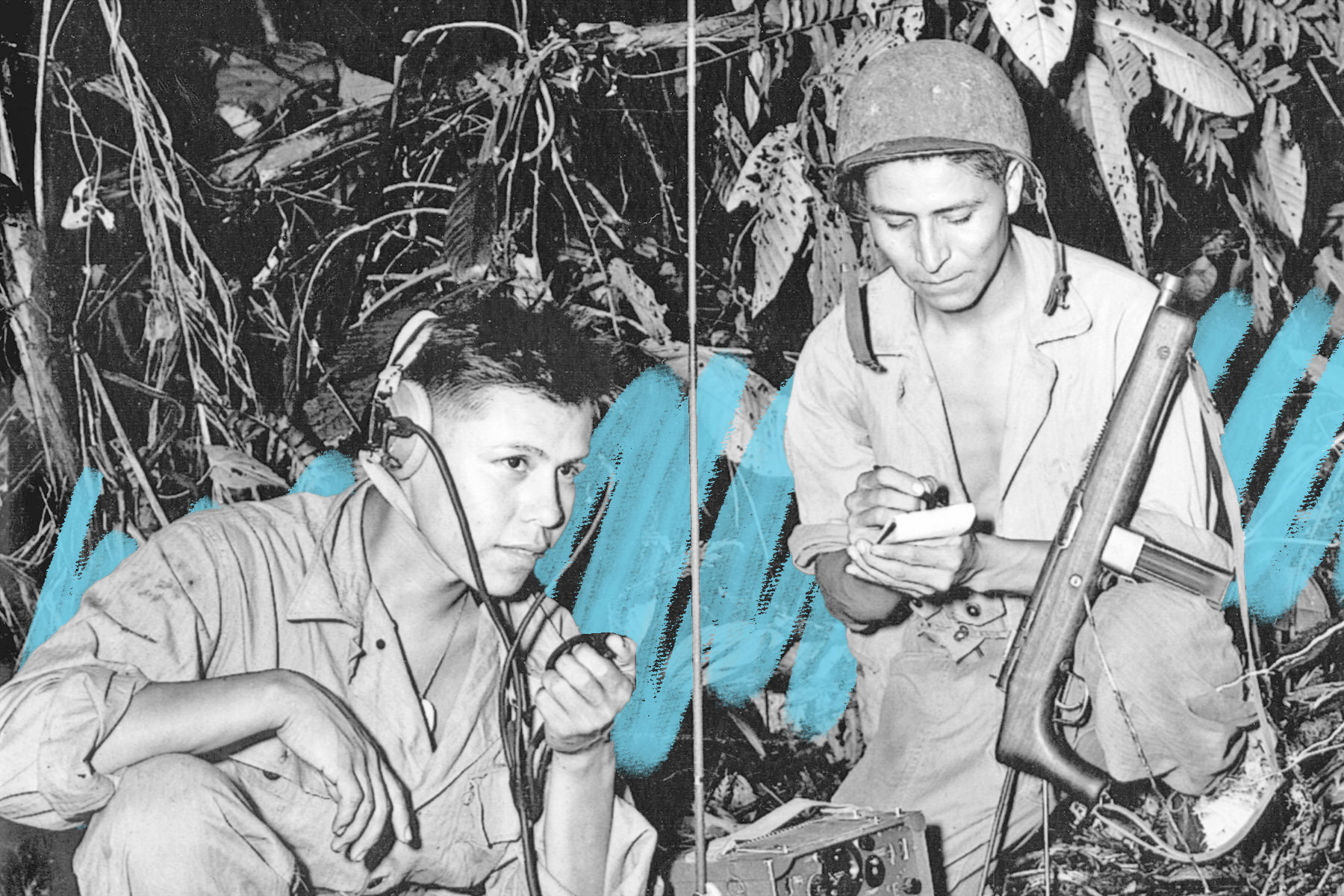 During WWII, the U.S. coded messages in the Navajo language. — History ...