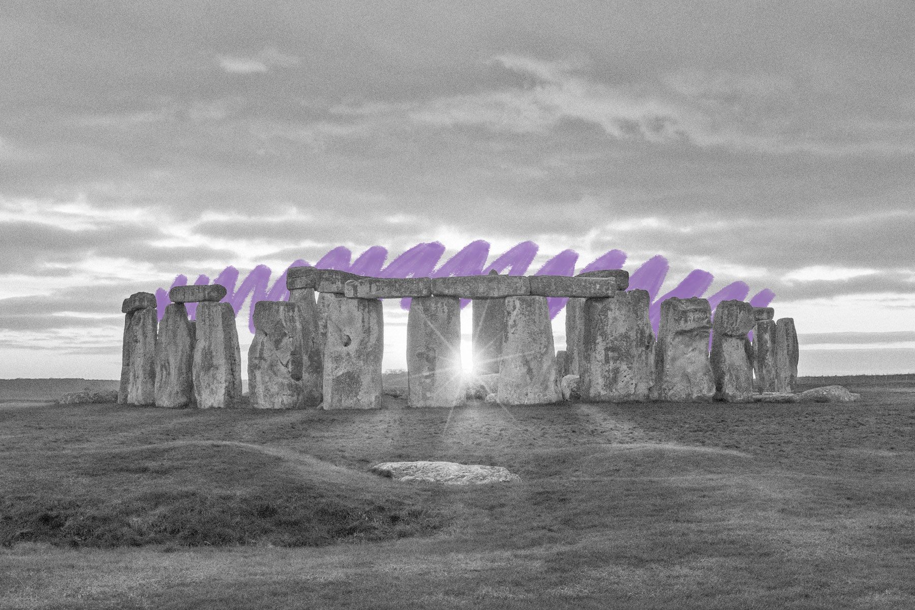 Stonehenge was designed to frame the sunset on the winter solstice ...