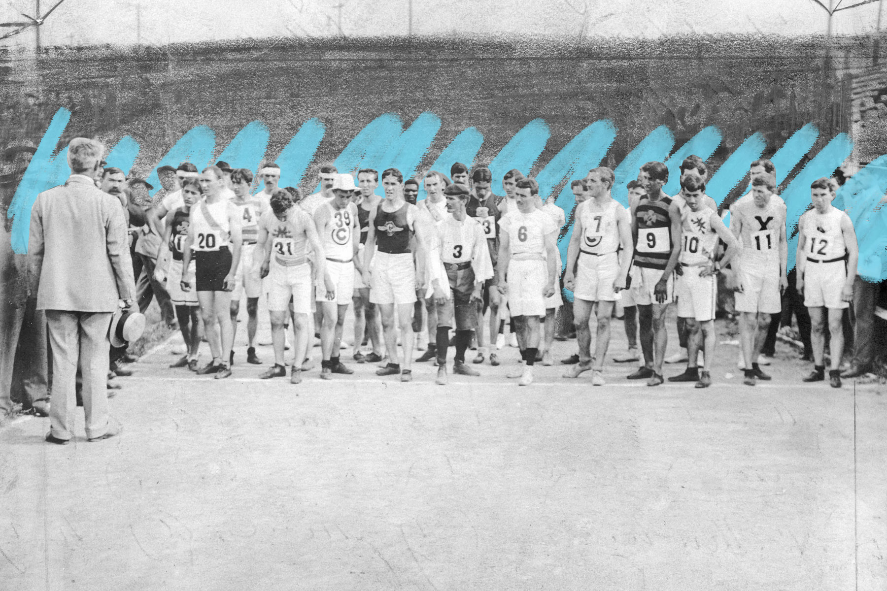 The original winner of the 1904 Olympic marathon rode in a car for most ...