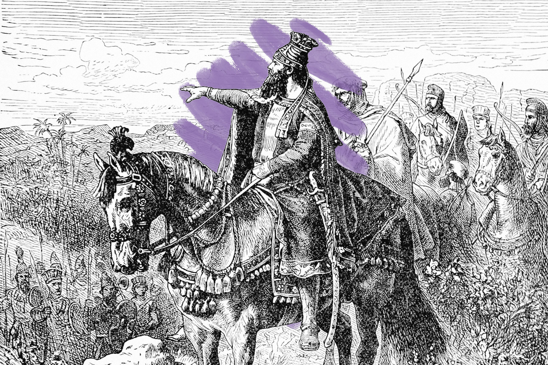 Purple became the color of royalty because the dye was so expensive ...