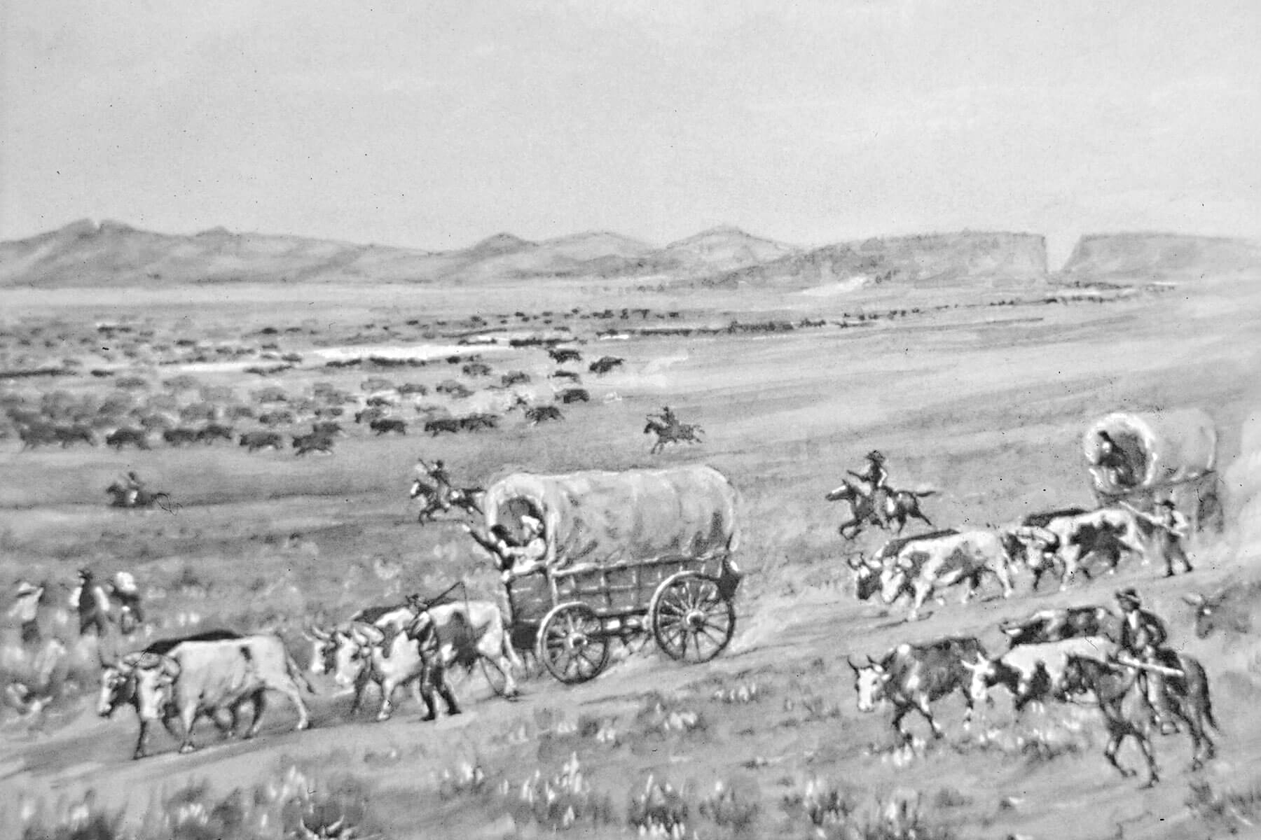 A Day in the Life of a Person on the Oregon Trail — History Facts