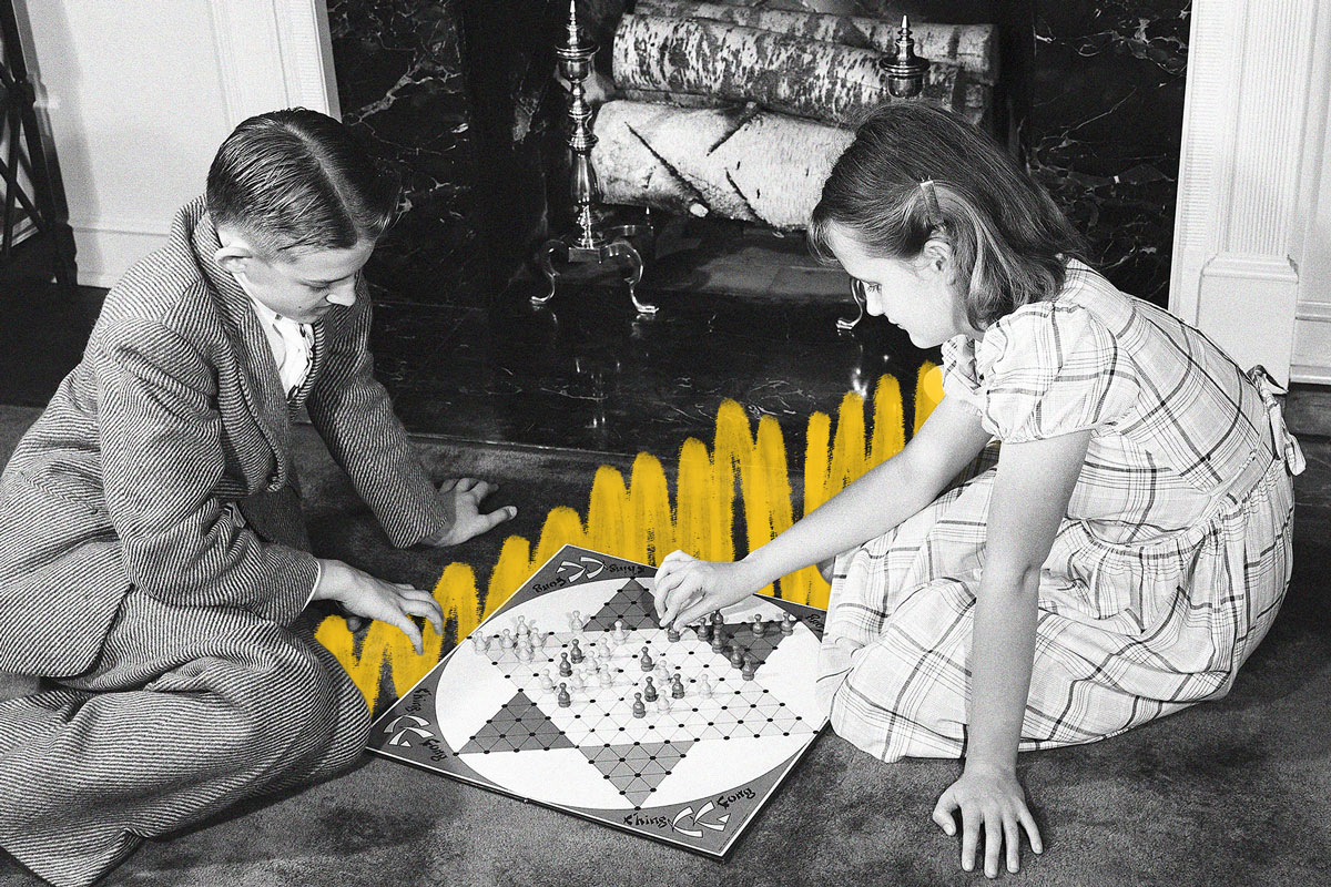 Chinese checkers was invented in Germany. — History Facts