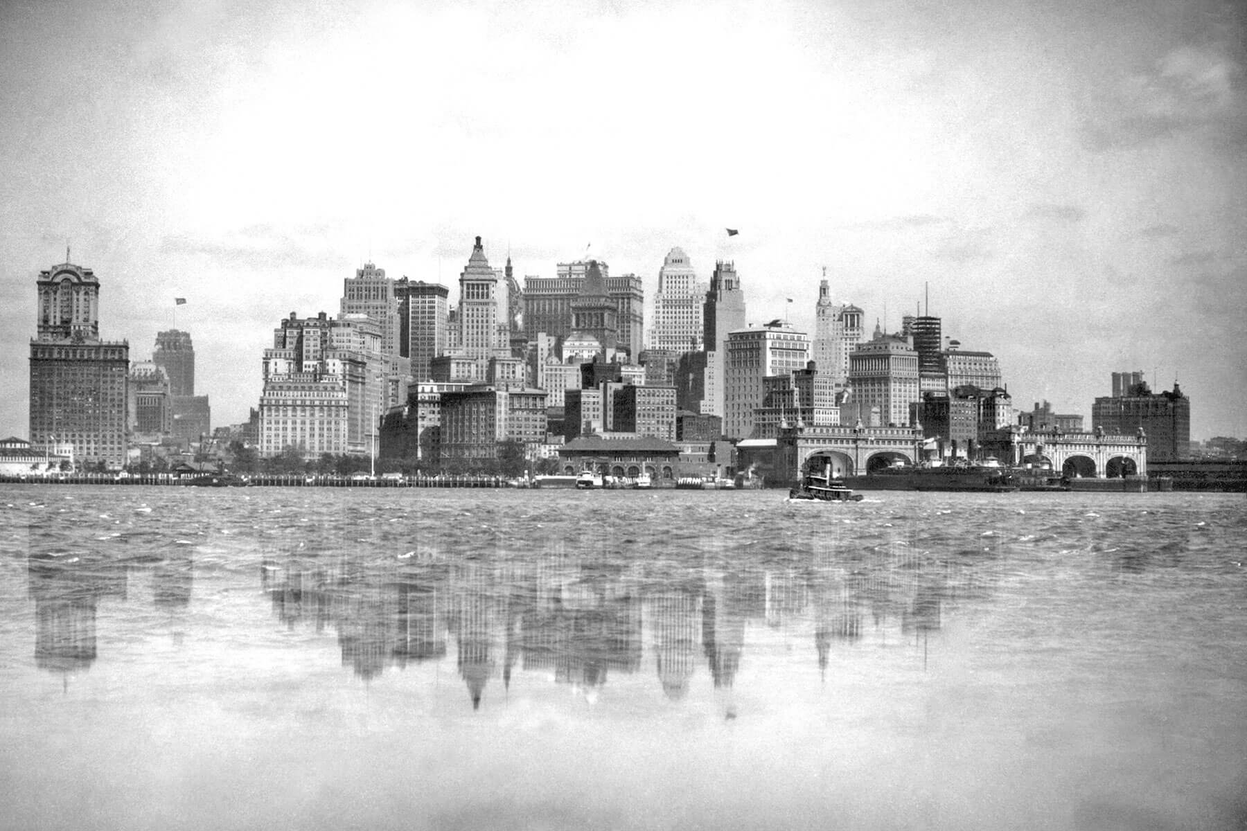 What the New York City Skyline Looked Like 100 Years Ago — History Facts