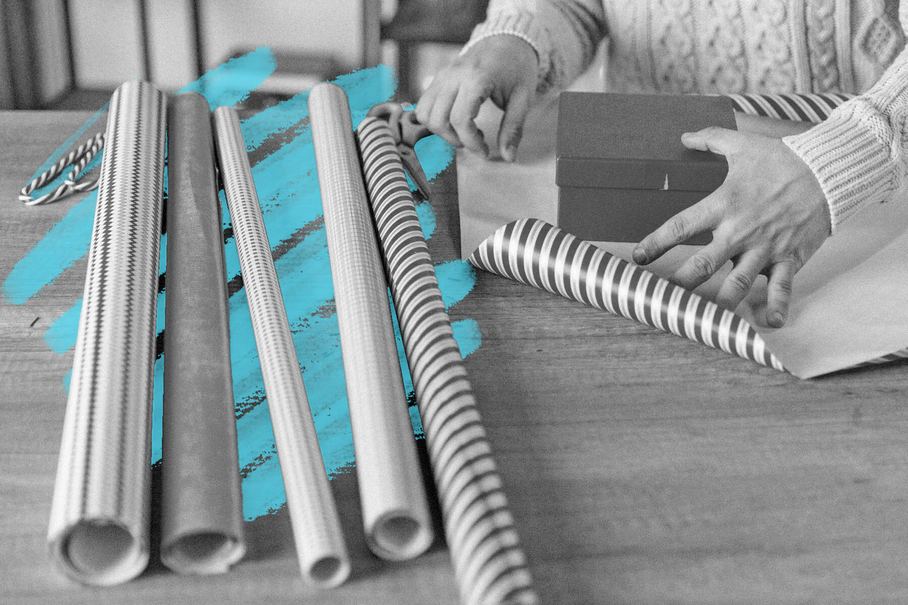 Humans have been wrapping gifts since the second century. — History Facts