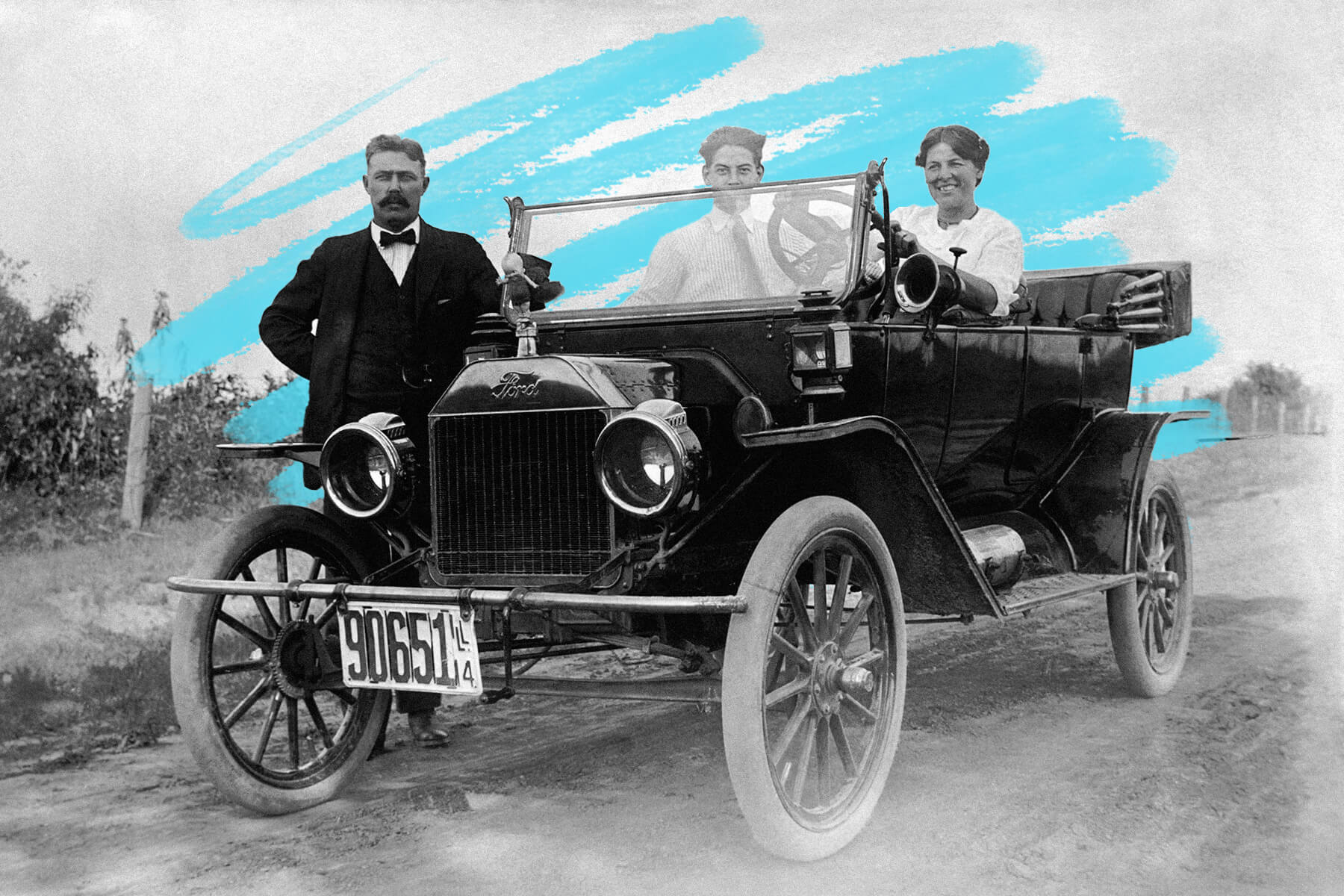 Model T Fords were all black because the paint dried faster. — History ...