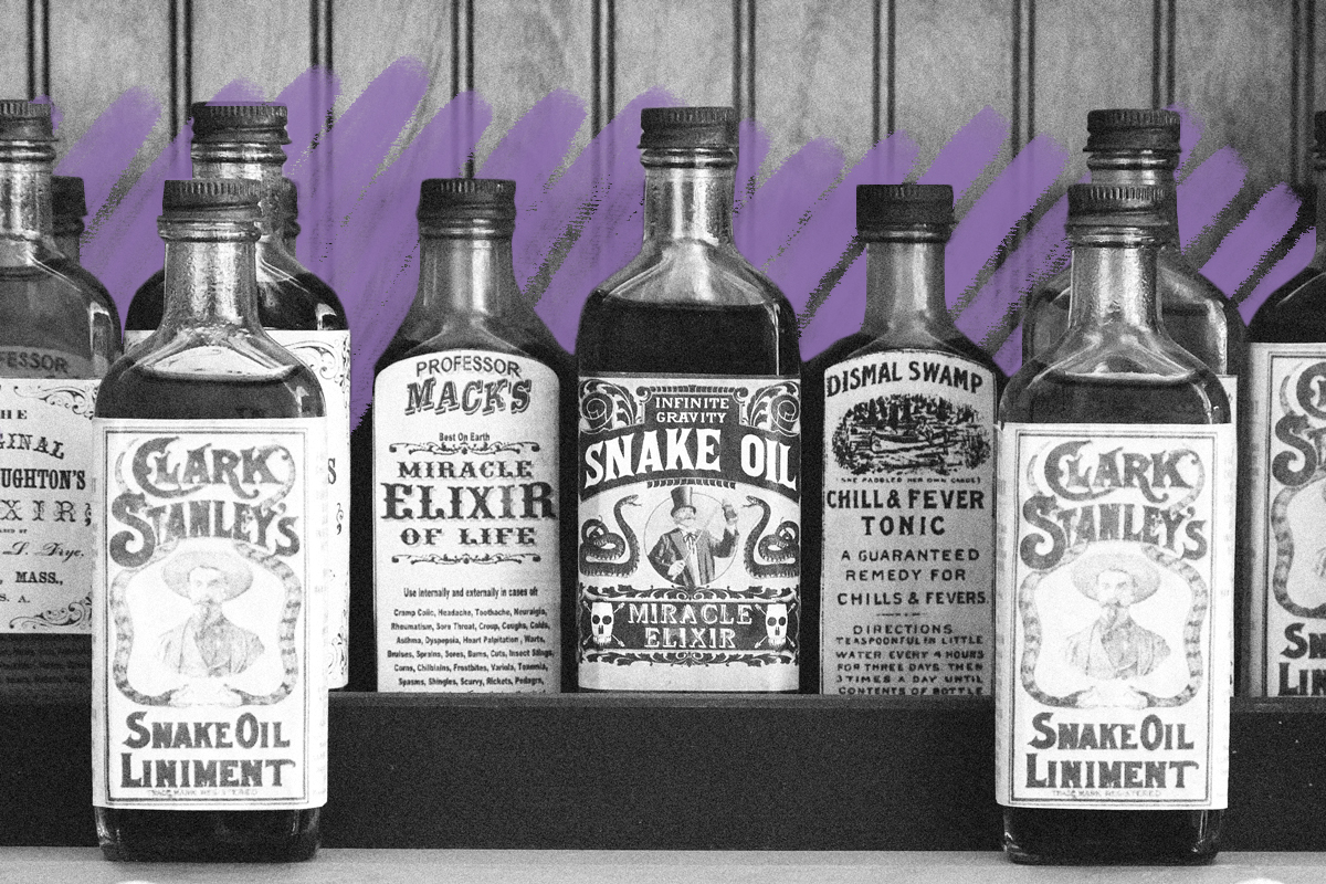 Snake oil wasn’t always a scam. — History Facts