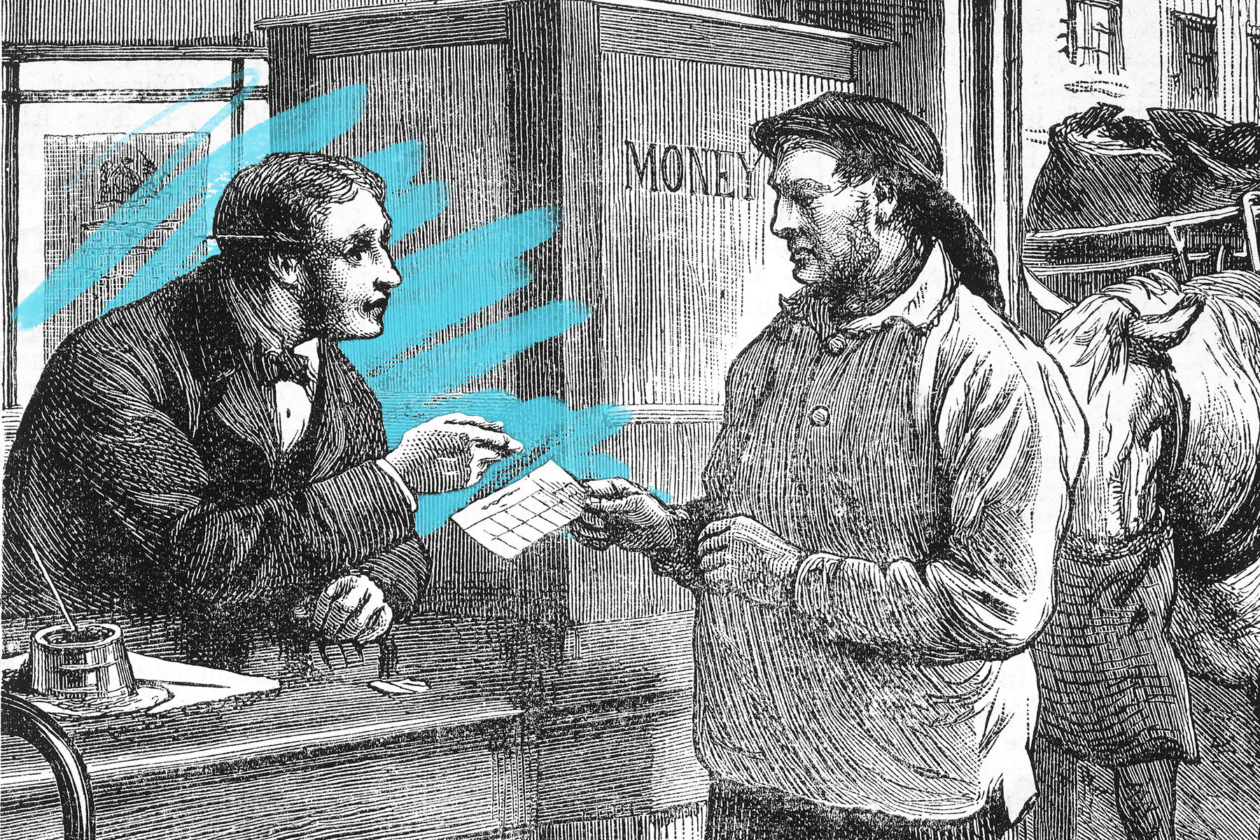 Post offices used to double as banks. — History Facts